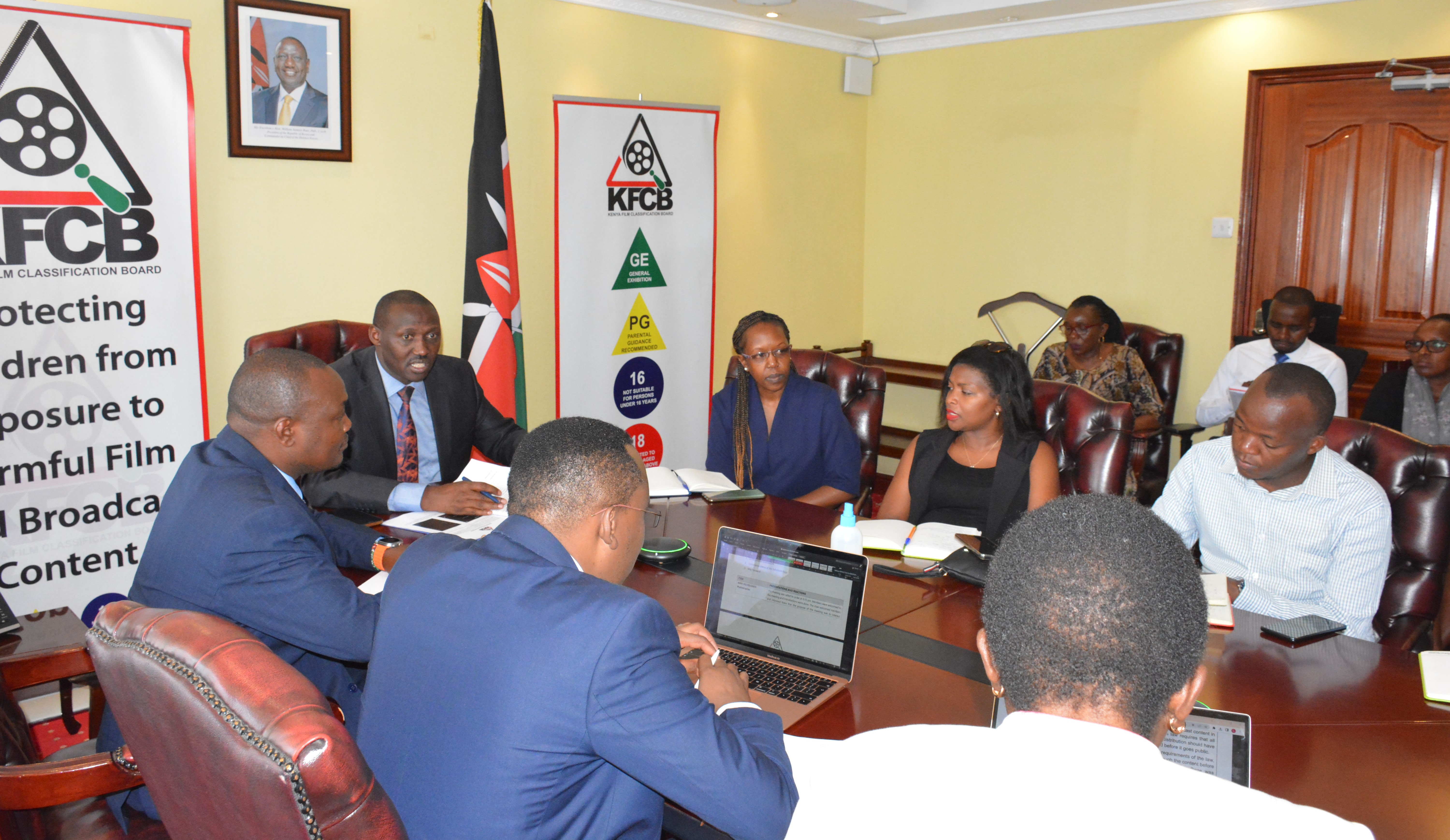 KFCB Meets Safaricom Officials Over Self-Regulatory Framework | Kenya ...